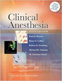 Buy WITH Jaffe, Anesthesiologists' Manual (Barash, Clinical Anesthesia ...