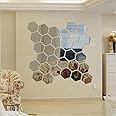 Buy Wall1ders Wall1der - 31 Hexagon & 10 Butterflies Silver (Size 10.5 ...