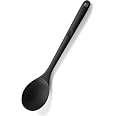 U-Taste 33.9 cm Extra Long Silicone Solid Spoon, 315℃ Heat Resistant ...