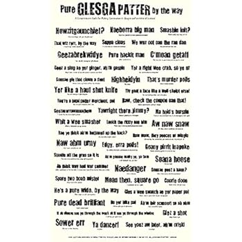 Scottish Dialect translator Tea Towel: Amazon.co.uk: Kitchen & Home