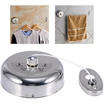 Brabantia Retractable Indoor Washing Line - White: Amazon.co.uk ...