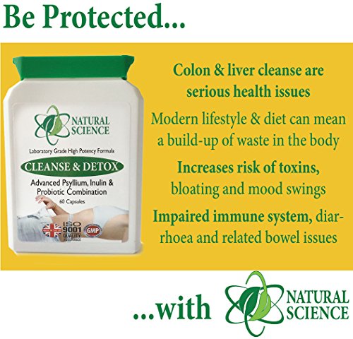 Colon Bowel Cleanse, Detox, PROBIOTIC - Ideal Combination; psyllium ...