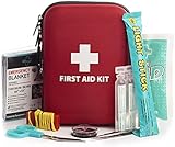 90 Piece Premium First Aid Kit Bag - Includes Eyewash, 2 x Cold (Ice ...