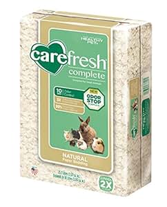 Carefresh Complete Natural Paper Bedding for Small Animals, 50 L ...