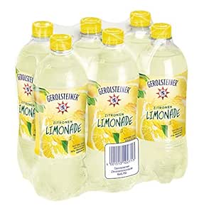 Gerolsteiner Zitronen-Limonade/Angenehm prickelndes, natürliches ...