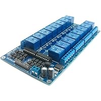 SainSmart 16-Channel Canal 12V Relay Relais Module pour Arduino DSP AVR PIC ARM : Amazon.fr ...