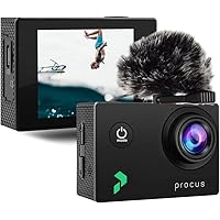 PROCUS Rush 3.0 (Full Pack) 24MP 4K 60fps Action Camera with 24 ...