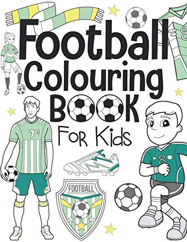 Football Colouring Book For Kids: Ages 4-8: Amazon.co.uk: Foundation ...