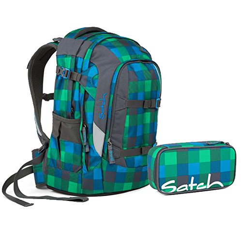 Satch Pack by Ergobag - 2tlg. Set Schulrucksack (+SchlamperBox Etui ...