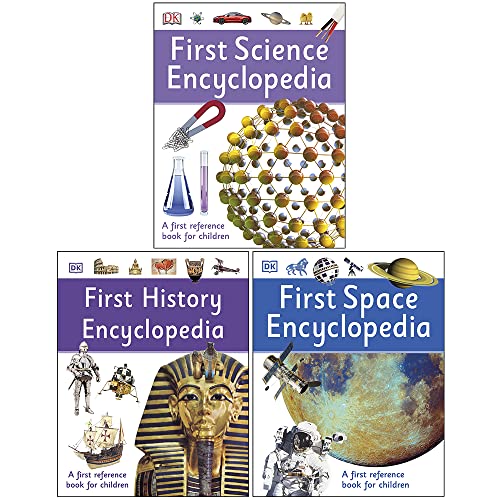 DK First Reference Collection 3 Books Set (First Science Encyclopedia ...