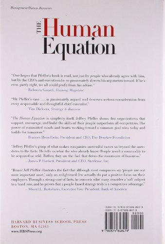 The Human Equation: Building Profits by Putting People First PFEFFER ...