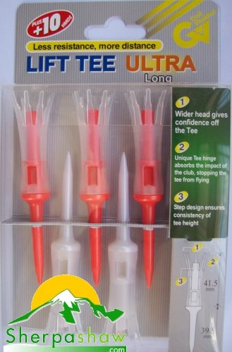 Lift Tee Masters Golf Ultra Orange 3 TEGV0048O - Golfist