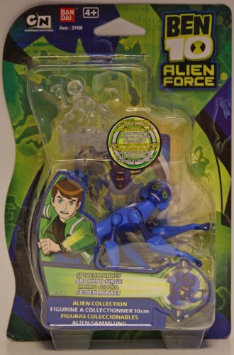 Buy Ben 10 - Alien Force - Alien Collection - Spidermonkey 4'' - incl. Mini Figure for Ultimate ...