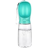 Dog Water Bottle 550ml, Xakay Portable Pet Water Bottles for Dogs Leakproof Water Feeder Water ...