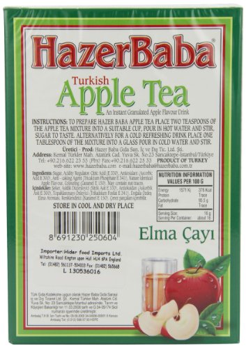 Hazer Baba Turkish Apple Flavour Tea Powder - 250g (Pack of 3 ...