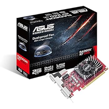 ASUS R7250-2GD5 Radeon R7 250 2GB GDDR5 - Tarjeta Gráfica (Radeon R7 ...