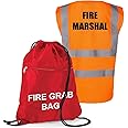 Workplace Fire Evacuation Kit - Printed Red Documents & Equipment ...