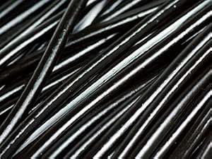 Black Liquorice Bootlaces x 10: Amazon.co.uk: Grocery