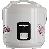 Buy Crompton 1.8L Electric Rice Cooker, 700W Heating Element – Cooks 1 ...