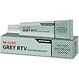 M-Seal Grey RTV Silicone Sealant, High Temperature Adhesive (85g) pack ...