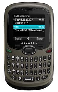 Alcatel OT 255-Blue Sim Free Mobile Phone with QWERTY keyboard: Amazon ...