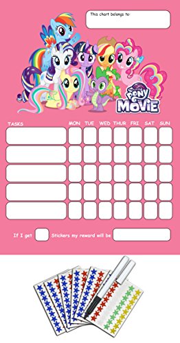 Buy My Little Pony Behaviour Reward Chart & Stickers Online at ...