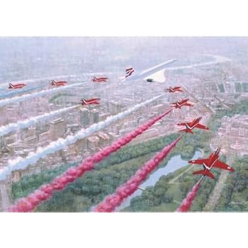 Ravensburger Puzzle - Concorde & Red Arrows (1000 pieces): Amazon.co.uk ...