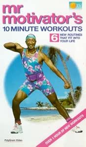 Mr Motivator's Ten Minute Workouts [VHS] : Mr Motivator: Amazon.co.uk ...