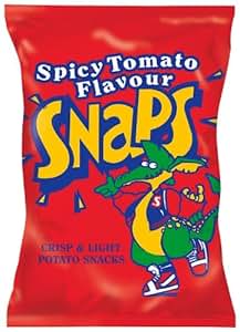 Snaps Spicy Tomato 21 g (Pack of 48): Amazon.co.uk: Grocery