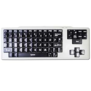 Visually Impaired Keyboard for Special Needs, Blind | XL Large Hi ...