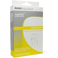 Cholesterol Finger Prick Blood Test Kit for Total Cholesterol Level ...