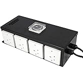 Senua Contactor Relay Built in Timer Switch 4/6/8 Way 26A 6KW Hydroponics Grow Light Controller ...
