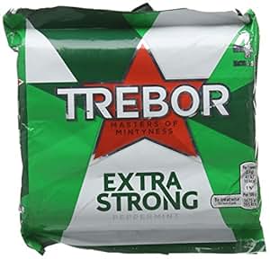 Trebor Extra Strong Peppermint Mints, 4 x 41.3g: Amazon.co.uk: Prime Pantry
