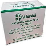 Value Aid Assorted Fabric Plasters - Box of 100 : Amazon.co.uk: Health ...