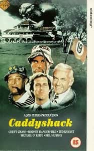 Caddyshack [VHS] : Chevy Chase, Rodney Dangerfield, Bill Murray, Ted ...
