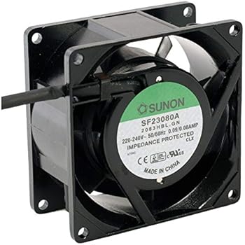 Lüfter 230V 80 x 80 x 38 mm: Amazon.de: Küche & Haushalt