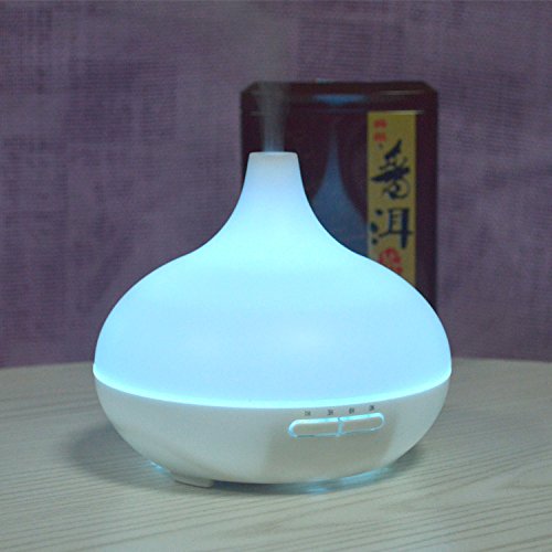 Sinovo® Aroma Diffuser Ultraschall Luftbefeuchter 300ml mit 7 Farben ...