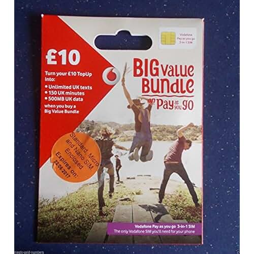 Amazon.co.uk: vodafone top up card