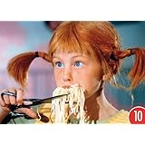 Postkarte A6 +++ PIPPI LANGSTRUMPF von modern times +++ PL PIPPI ...