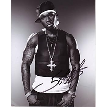 50 Cent Signed Autographed 21cm x 29.7cm A4 Poster Photo: Amazon.co.uk ...