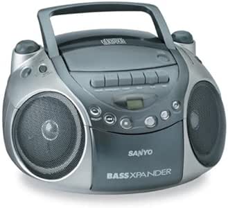 Sanyo Portable CD Radio Cassette: Amazon.co.uk: Audio & HiFi