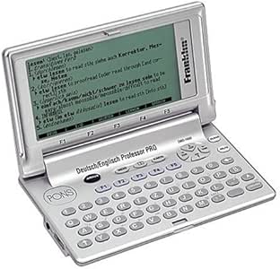 Franklin DBD-1660 BOOKMAN III Deutsch/Englisch-Professor PRO elektronisches Wörterbuch: Amazon ...