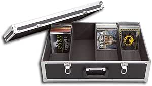 CD Koffer - Flight Case für 144 CDs Protected : Amazon.de: Computer ...