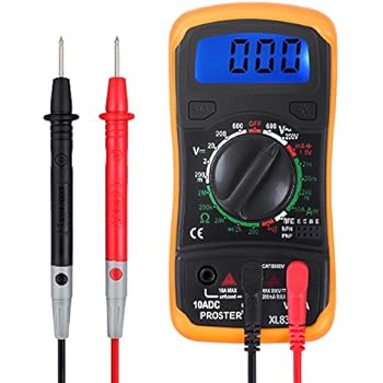 Hama Digital Multimeter (Spannungsmesser, Stromprüfer, Widerstand ...