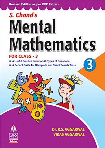 S Chand s Mental Mathematics For Class 3 Buy Online In United Arab 