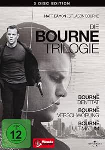 Die Bourne Trilogie [3 DVDs]: Amazon.de: Matt Damon, Franka Potente, Chris Cooper, Clive Owen ...