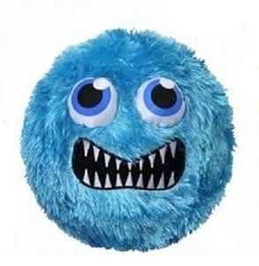 Fuzzy Face Ball Blue Monster Large 12" Size Furry Ball: Amazon.co.uk ...