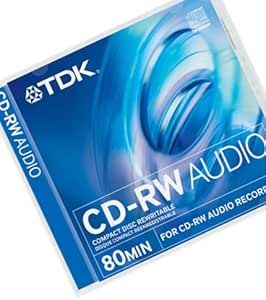 TDK CD-RW Audio Rohlinge 80Min 700MB 10er Pack Jewel Case: Computer ...