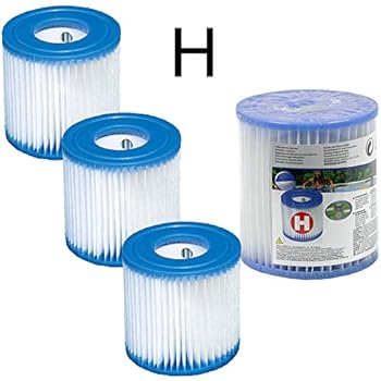 4 Cartouches de Filtration Intex pour filtre Spa - Intex TYPE S1 ...