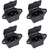 Loops 2 Pack | IEC C14 Power Socket | 10A Screw in PCB Inlet | Panel ...